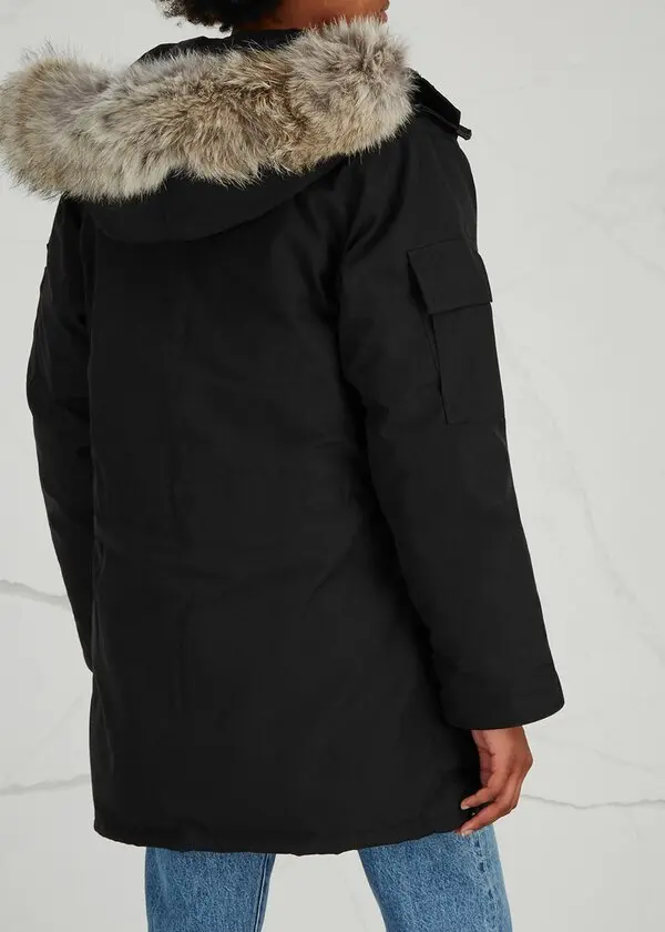 Canada Goose Expedition Fur-trimmed Arctic-tech Parka Coat