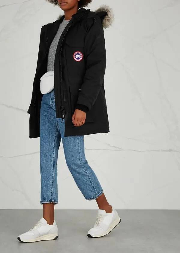 Canada Goose Expedition Fur-trimmed Arctic-tech Parka Coat