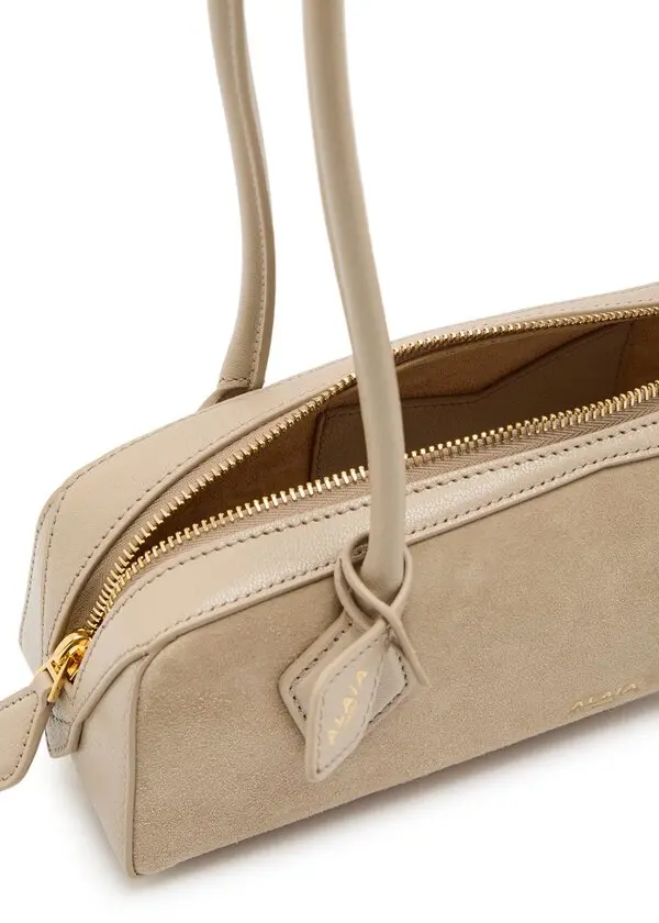 Alaïa Le Teckle Small Shoulder Bag - Grey