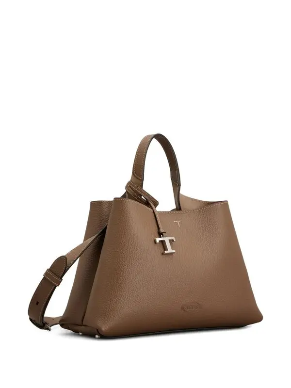 TOD'S Flat Handle Leather Small Bag