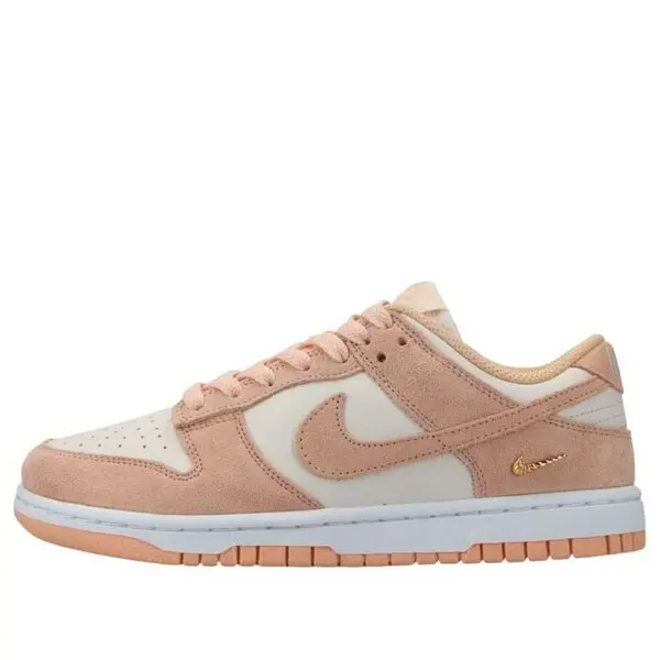 Nike Dunk Low Suede "sunset Haze - Sunset Haze/white