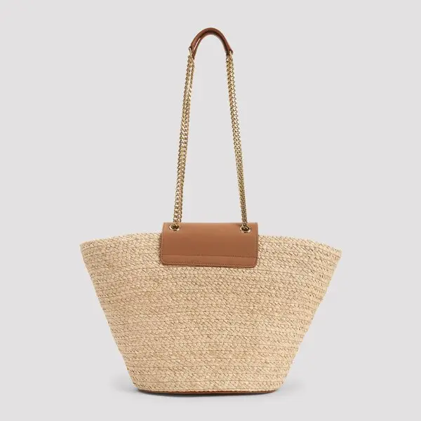 Saint Laurent Raffia Manon Bag