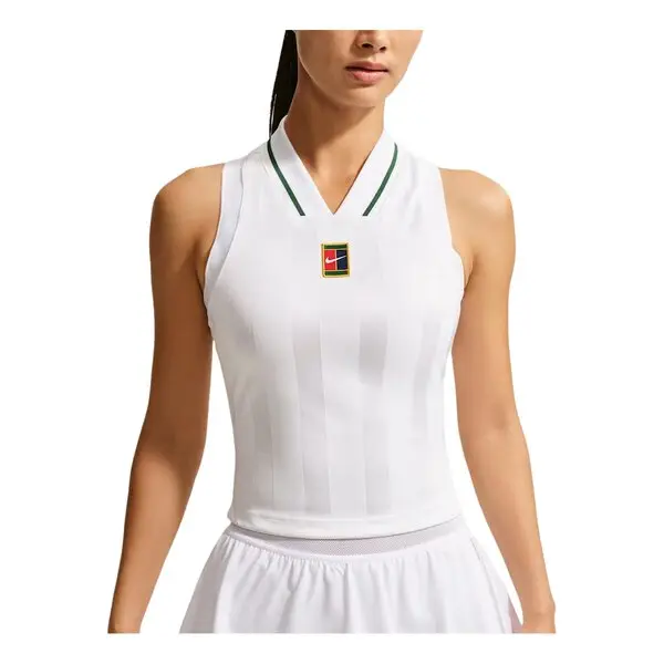 Nike Court Slam Dri-fit Tank Top - White