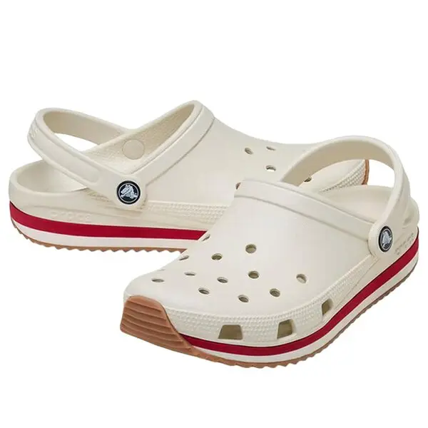 CROCS Crocband Runner Sandals - Summit White