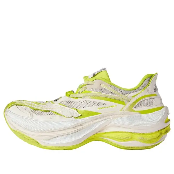 Balenciaga Jet Sneaker - Eggshell/lime