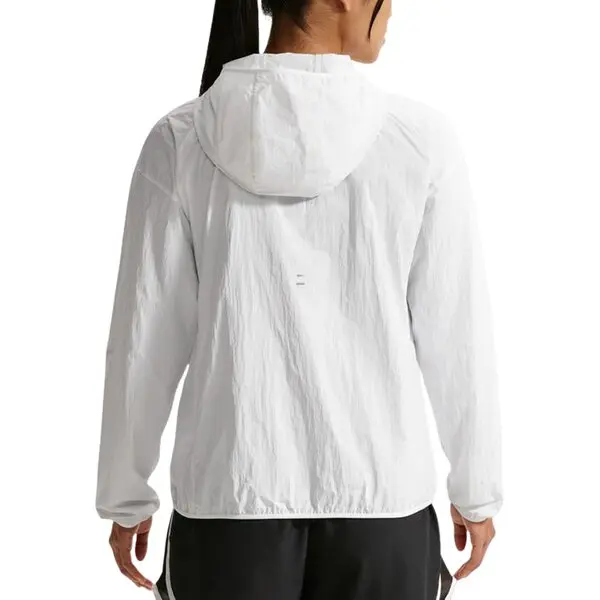 Nike Tempo Lightweight Uv Protection Jacket - White