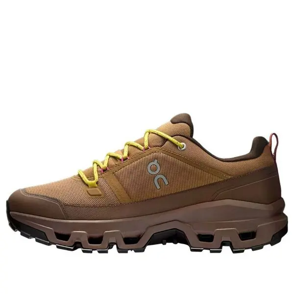On X Shf Cloudrock Low Waterproof Sneakers - Sphinx/chestnut