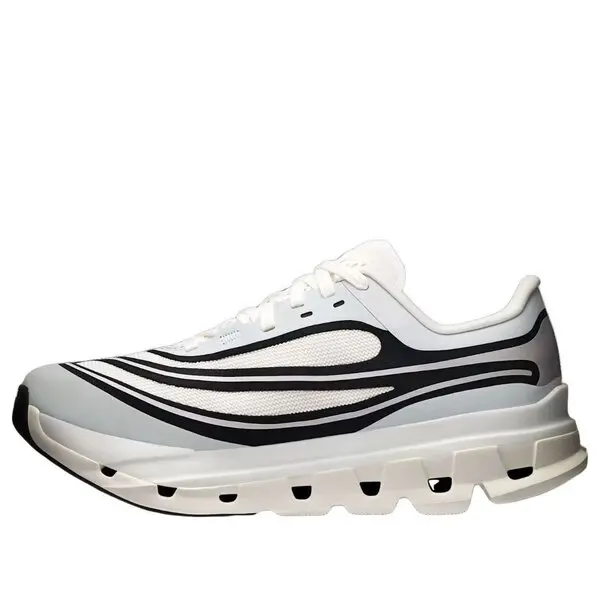 On Cloudflow Ad Athletic Sneakers - Ivory/black