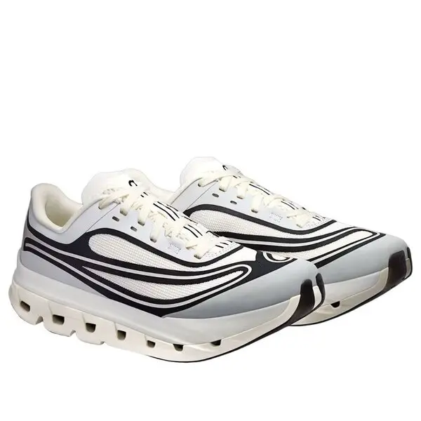 On Cloudflow Ad Athletic Sneakers - Ivory/black