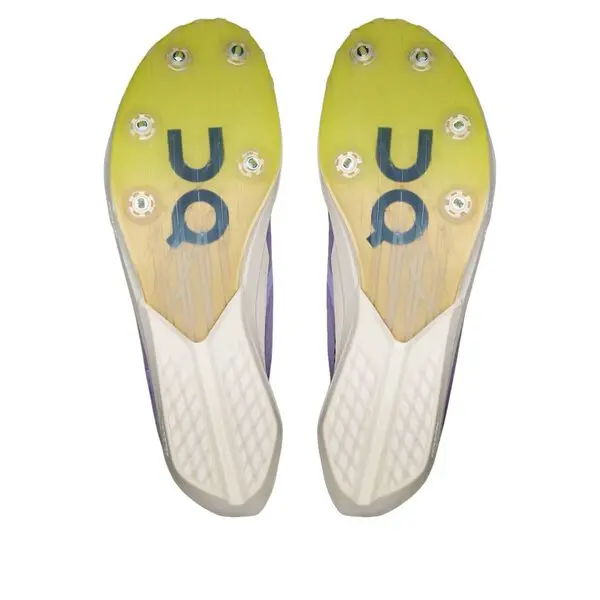 On Cloudspike Amplius 2 Sneakers - Bloom/lime