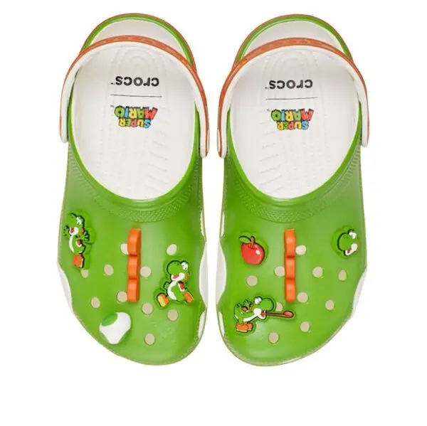 CROCS X Nintendo Classic Clog 'yoshi - Green/orange