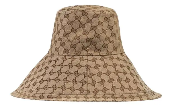 Gucci Gg Canvas Wide Brim Hat