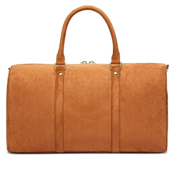 JORDAN Suede Monogram Duffel Bag
