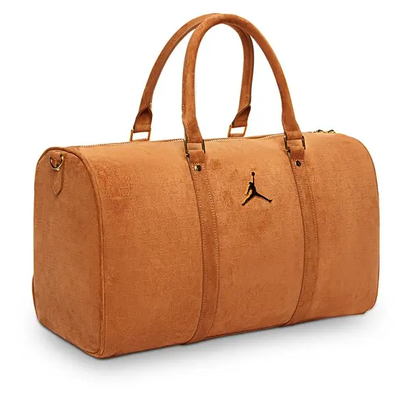 JORDAN Suede Monogram Duffel Bag