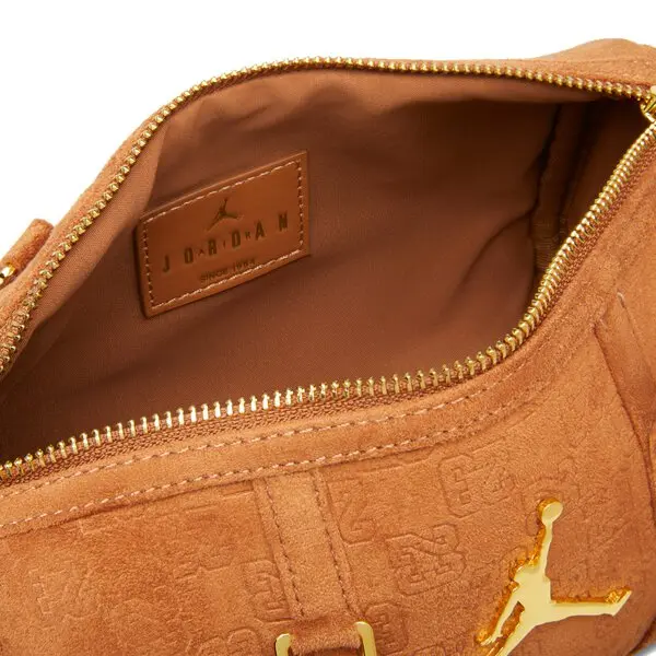 JORDAN Suede Monogram Mini Duffel