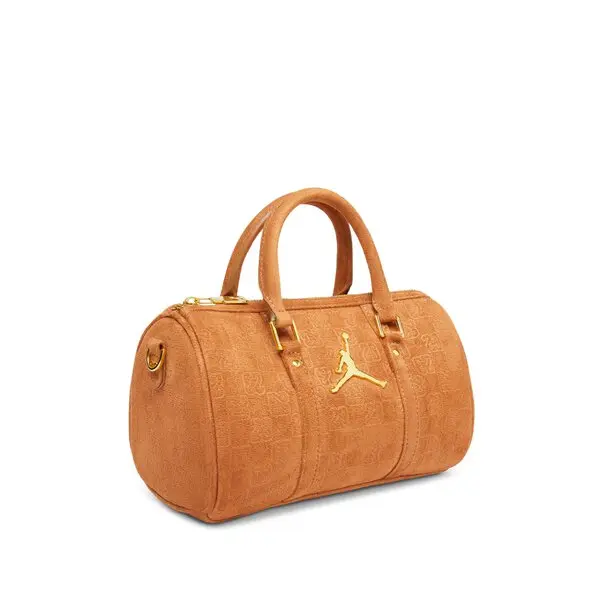 JORDAN Suede Monogram Mini Duffel