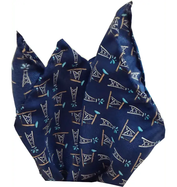 LAZYJACK PRESS High Octane Pocket Square