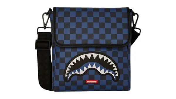 SPRAYGROUND Midnight Magic Sharks In Paris Messenger Sling Bag - Multicolor