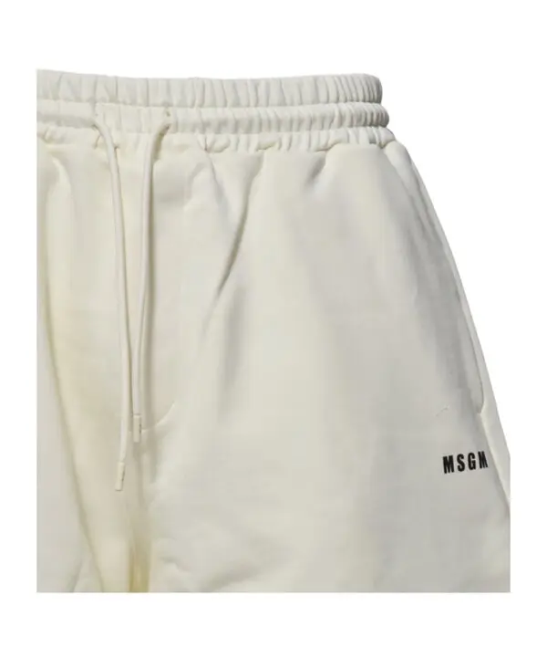 MSGM Logo-printed Drawstring Shorts
