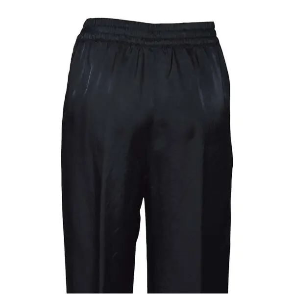 Aspesi Elasticated Waistband Satin Trousers