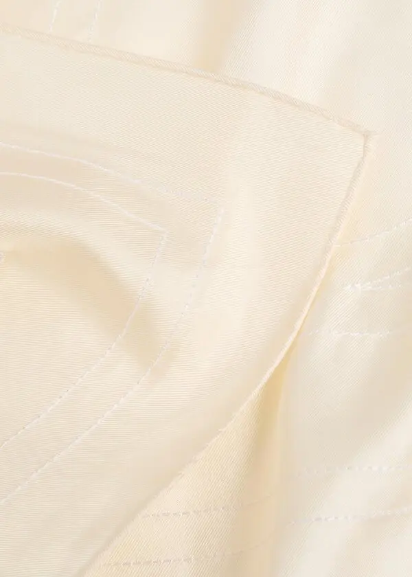TOTEME Logo-monogrammed Silk Scarf