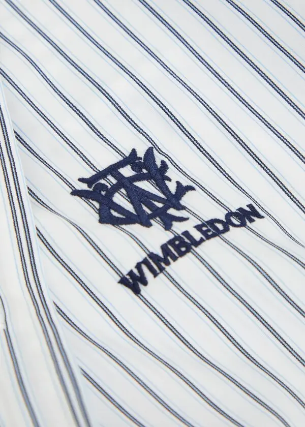 Polo Ralph Lauren Striped Embroidered Cotton Shirt