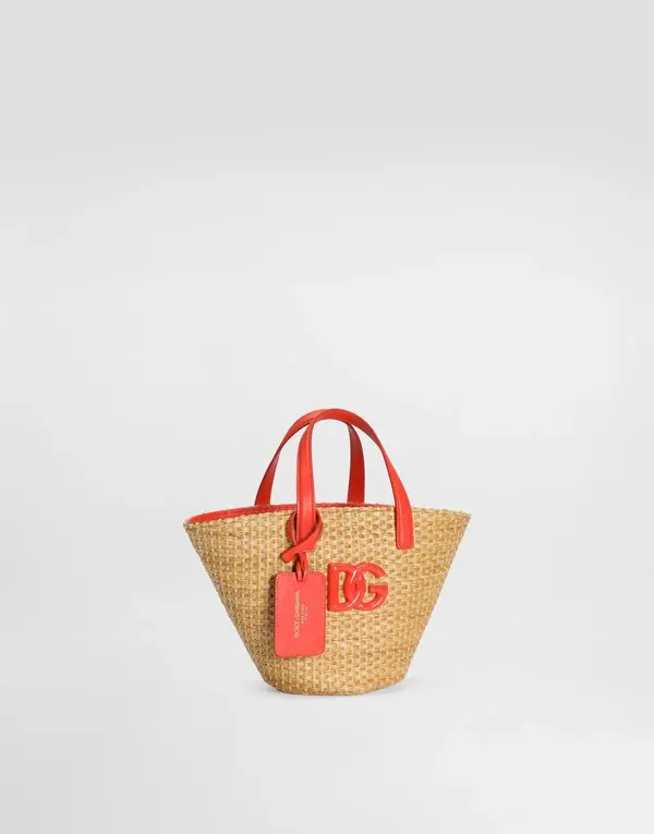 Dolce & Gabbana Straw Coffa Bag