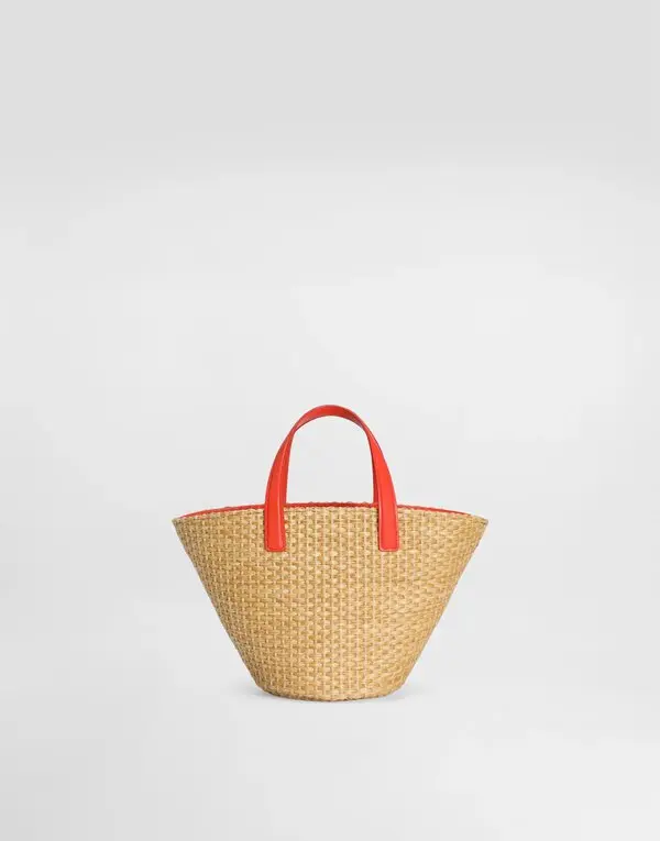 Dolce & Gabbana Straw Coffa Bag