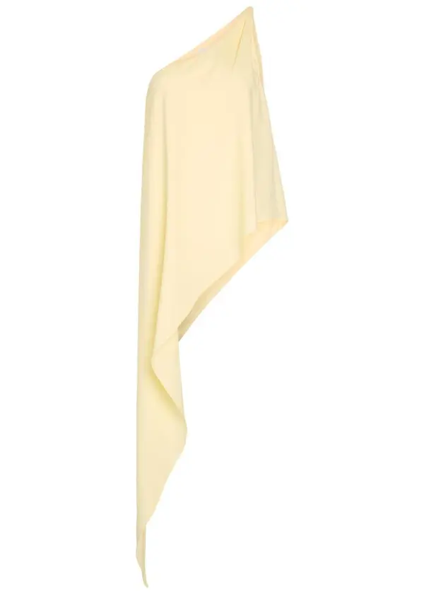 ARMARIUM Susanna Asymmetric Woven Top - Yellow