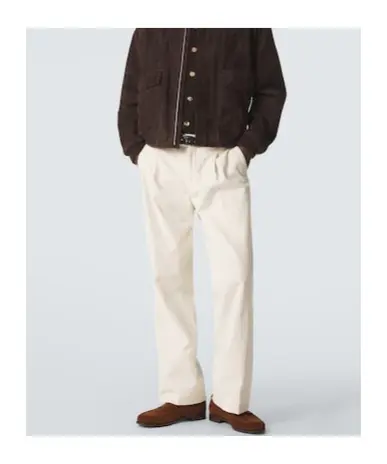 LARDINI Woven Suede Penny Loafers