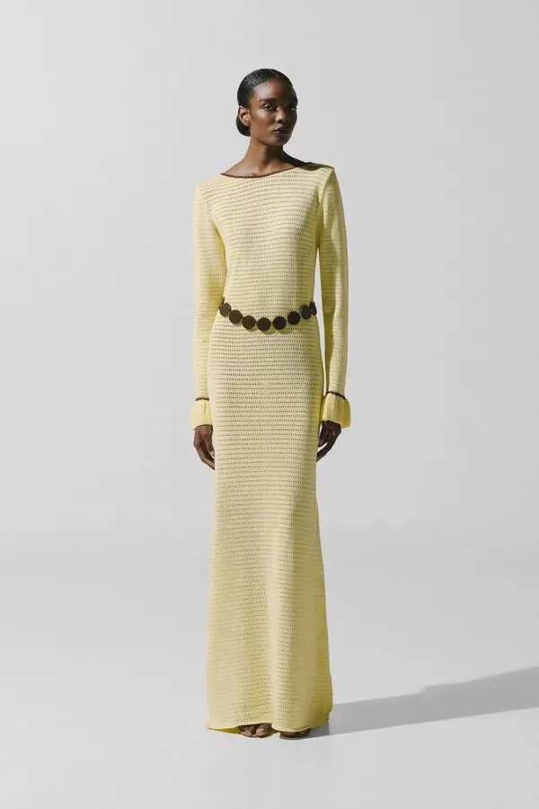 BAOBAB Muse Maxi Dress - Giallo Chiaro