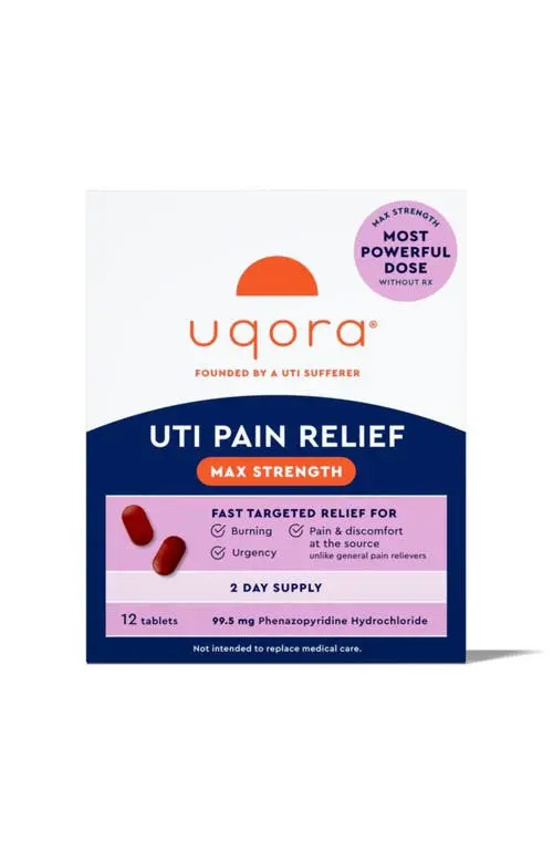 UQORA Ututi Pain Relief Phenazopyridine Hcl Tablets