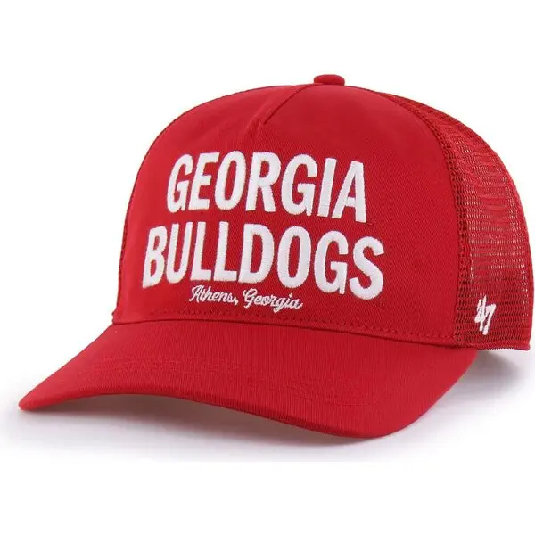 '47 Georgia Bulldogs Contemporary Hitch Trucker Adjustable Hat - Red
