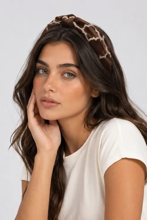 HAIR DRAMA CO Natasha Knotted Headband