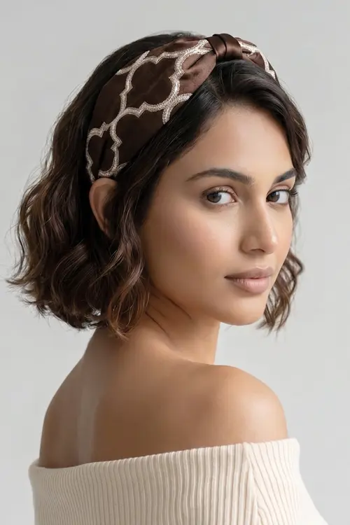 HAIR DRAMA CO Natasha Knotted Headband