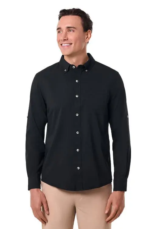 Coolibar Aricia Long Sleeve Shirt - Black