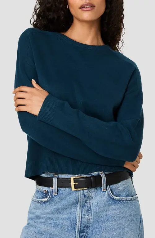French Connection Oversize Crewneck Sweater - Deep Teal