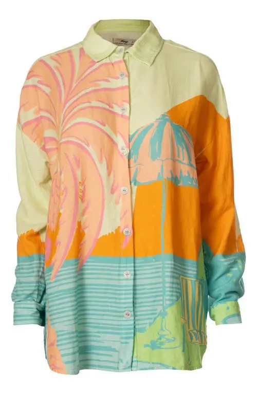 MAAJI Pastel Mirage Dreambound Cover-up Shirt