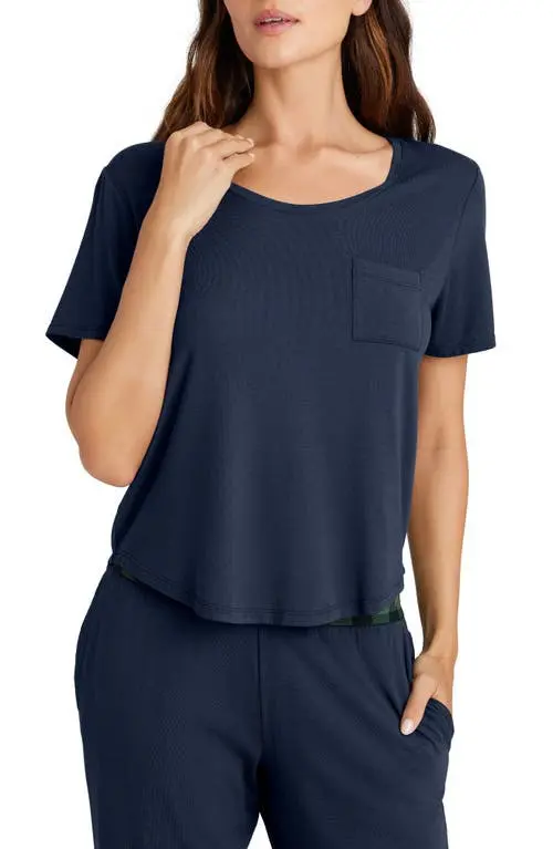 Tommy John Second Skin Sleep Tee - Blue