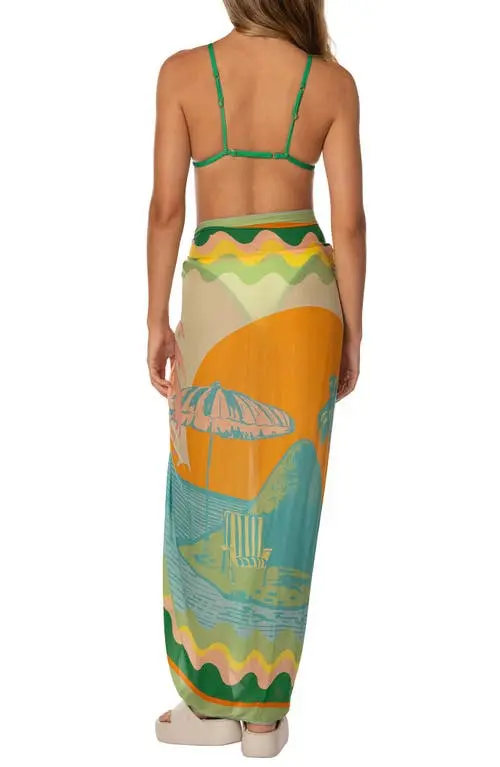 MAAJI Pastel Mirage Isla Cover-up Pareo