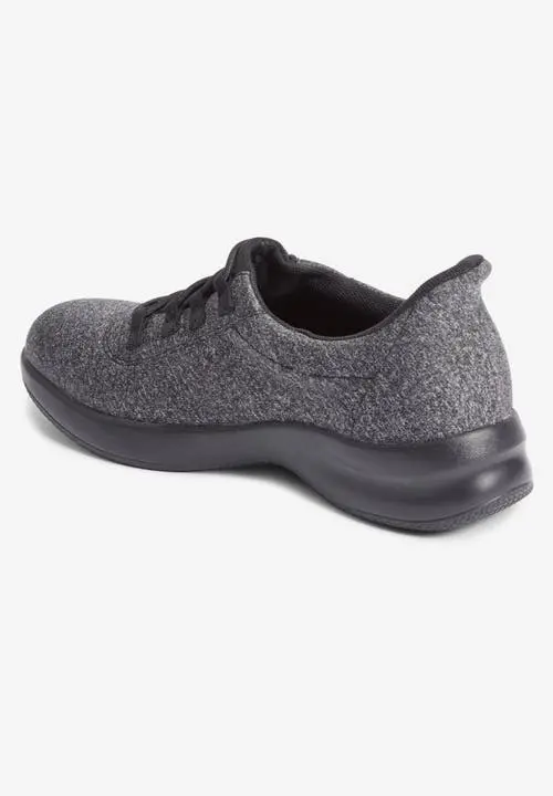 COMFORTVIEW Dina Effortless Entry Step-in Sneaker - Black