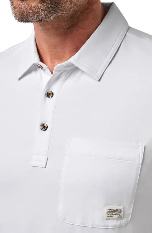 Travis Mathew Comfortknit Deep Sea Polo