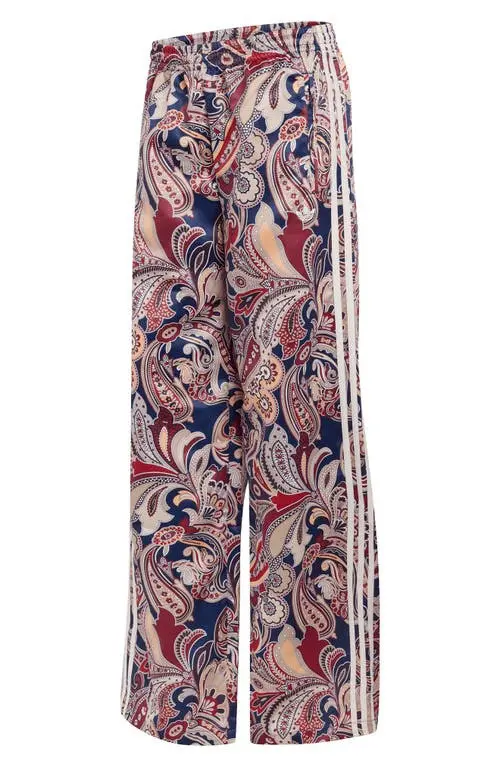 ADIDAS ORIGINALS Paisley Print Track Pants - Multicolor/aurora Ink