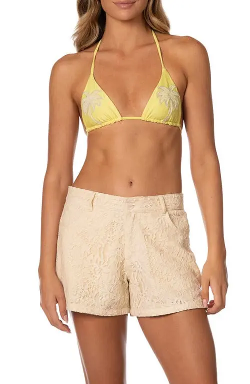 MAAJI Floral Lace Cover-up Shorts