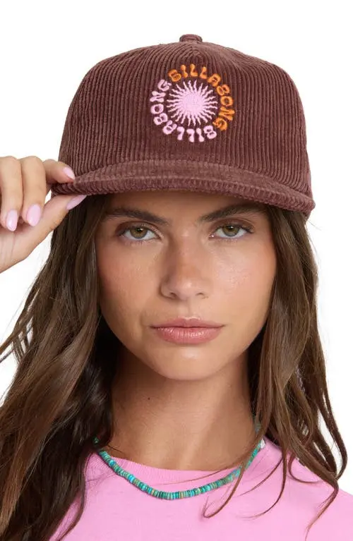 BILLABONG Grandpa Corduroy Baseball Cap