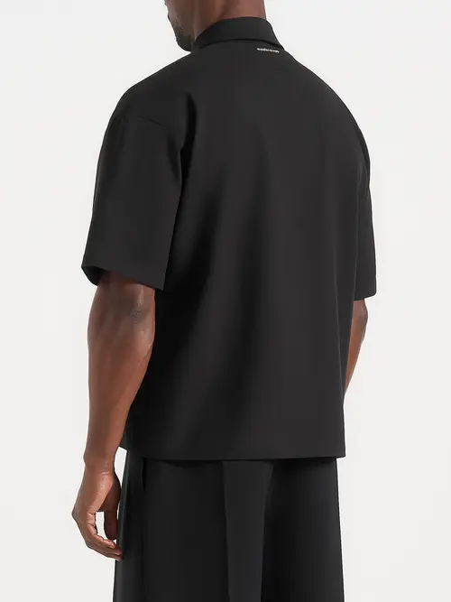Manière De Voir Aven Boxy Shirt With Crease