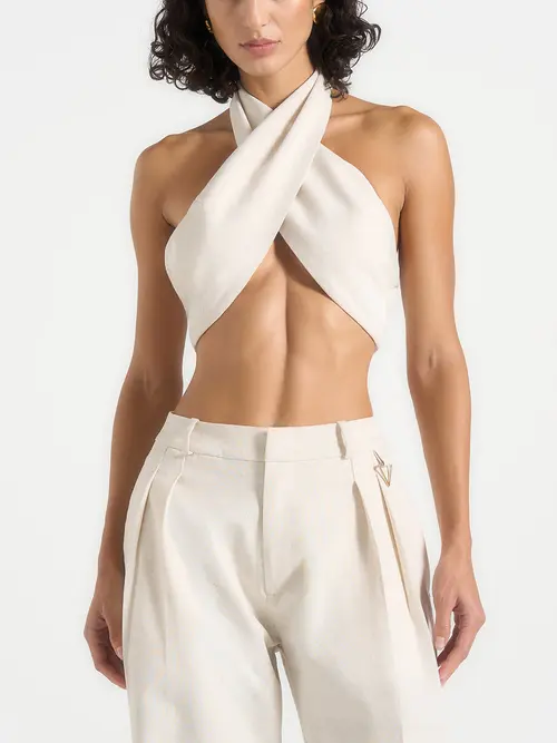 Manière De Voir Wendy Linen Bolero Top