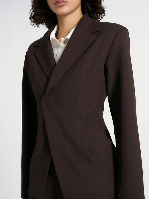 Manière De Voir Beatrice Tailored Cinched Blazer