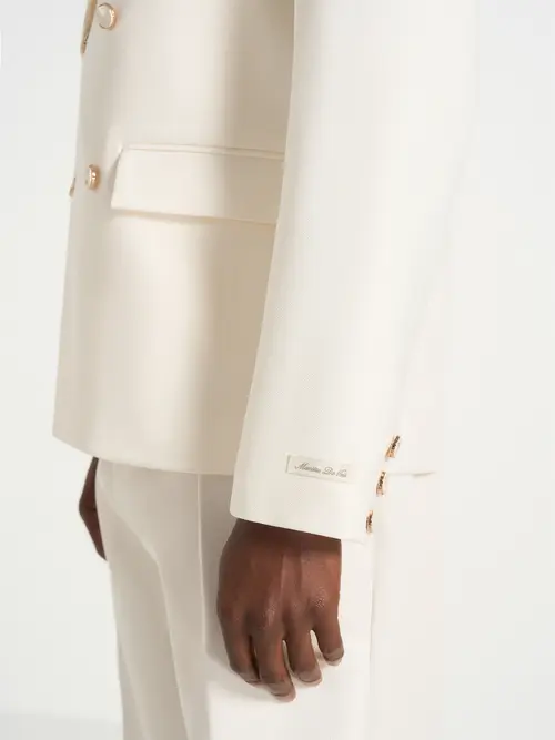 Manière De Voir Didier Double Breasted Suit Jacket