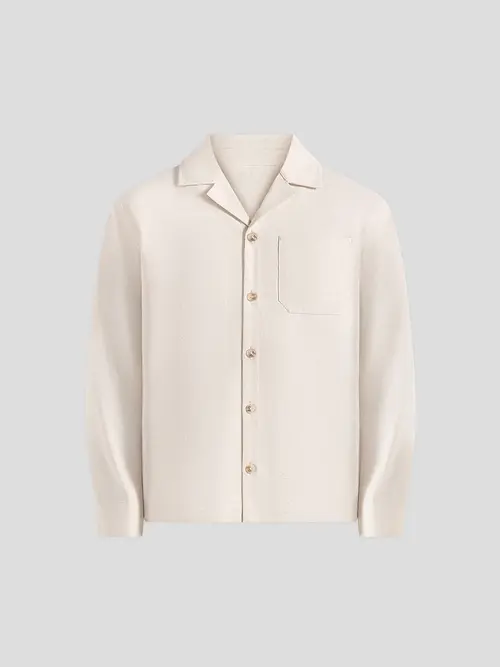 Manière De Voir Constant Linen Overshirt